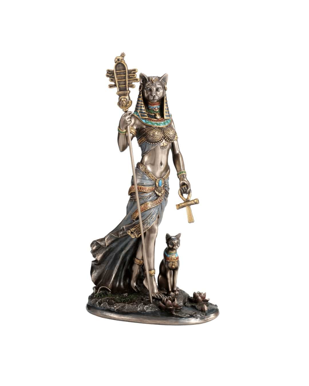 Figura diosa Bastet 28 cm ⋆ Bindi Esoterismo,Espiritualidad y Feng shui